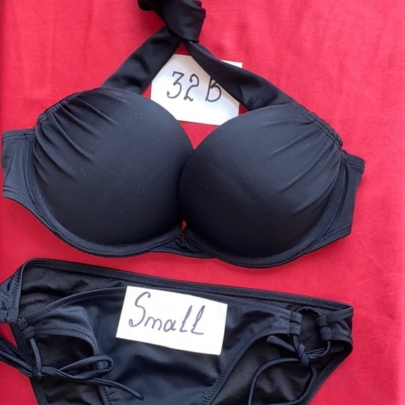Victoria's Secret | Swim | 2 Pc Set Bikini Top 32b Bombshell Bottoms ...